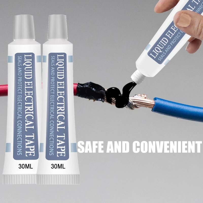 Insulating-Paste-Waterproof-Fix-Dry-Liquid-Insulation-Electrical-Tape ...