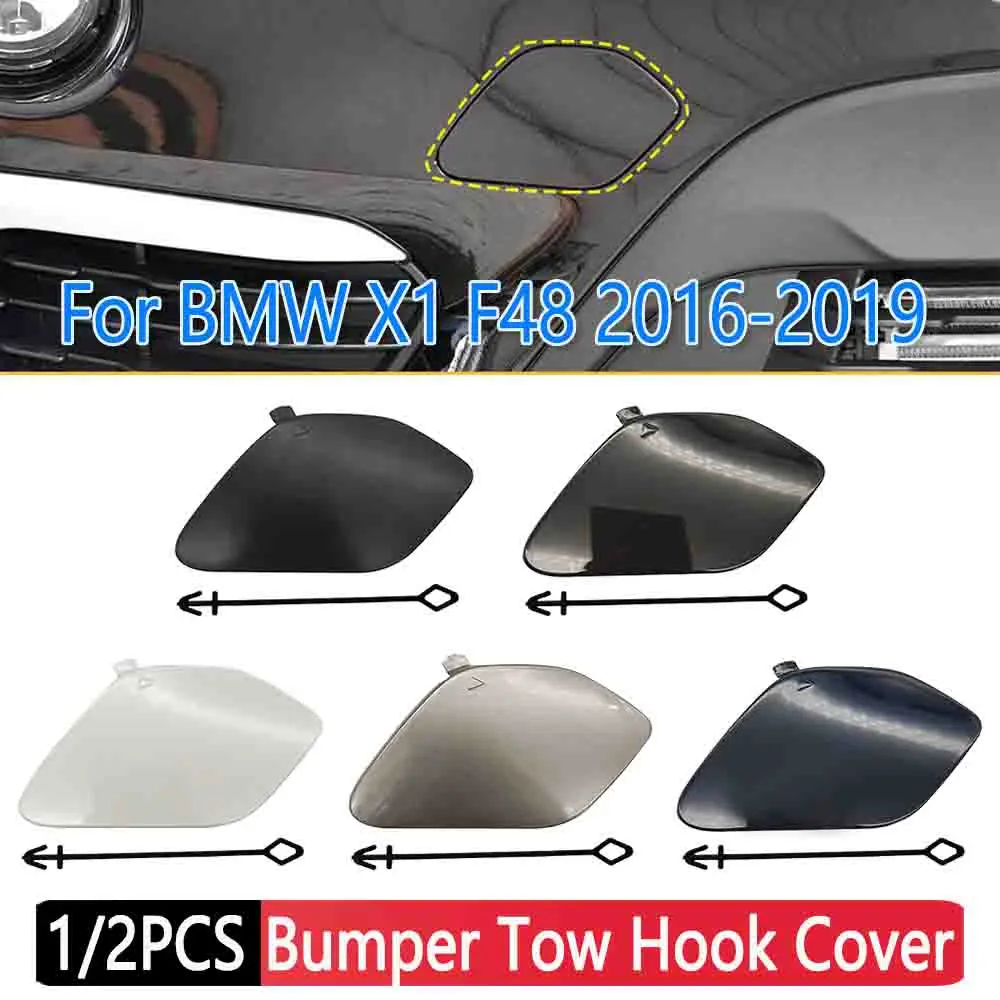 2-1PCS-Front-Bumper-Tow-Cover-Hook-Eye-Cap-Trim-Replace-51137361220-for ...