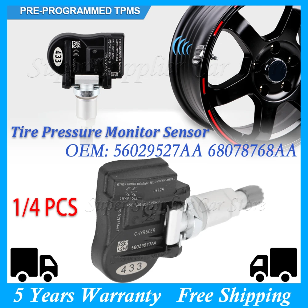 Pour 2008 Chrysler 300 Dodge chargeur Jeep Grand Cherokee capteur de ...