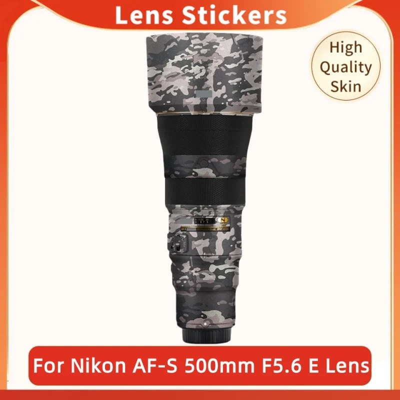 Decal Skin for Nikkor AFS 500 F5.6E Lens Decal Skin for Nikon AF-S ...