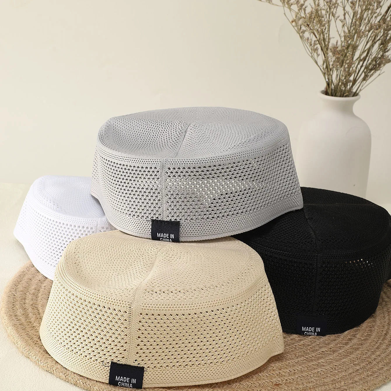 Muslim-Caps-For-Men-Clothing-Freeshipping-Skull-Prayer-Hat-Flat-Top ...