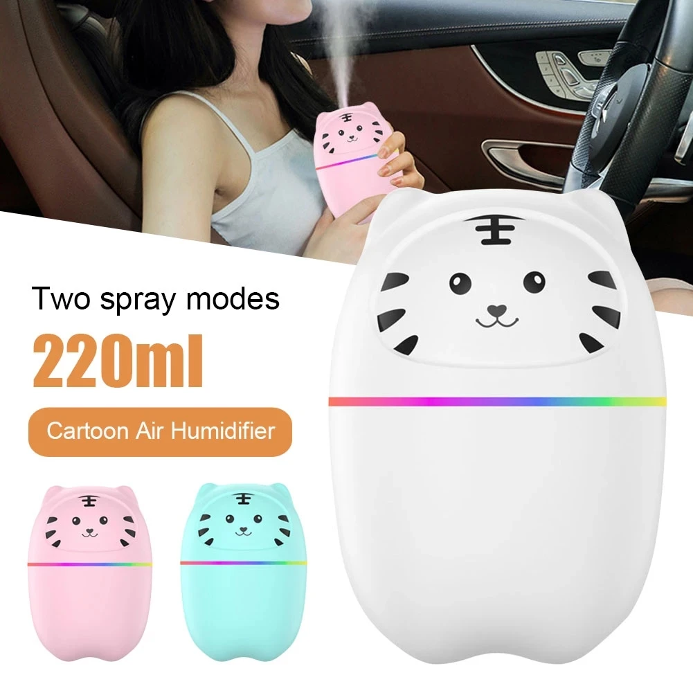 220ML-Mini-Car-Air-Humidifier-USB-Powered-Aroma-Diffuser-Desktop ...