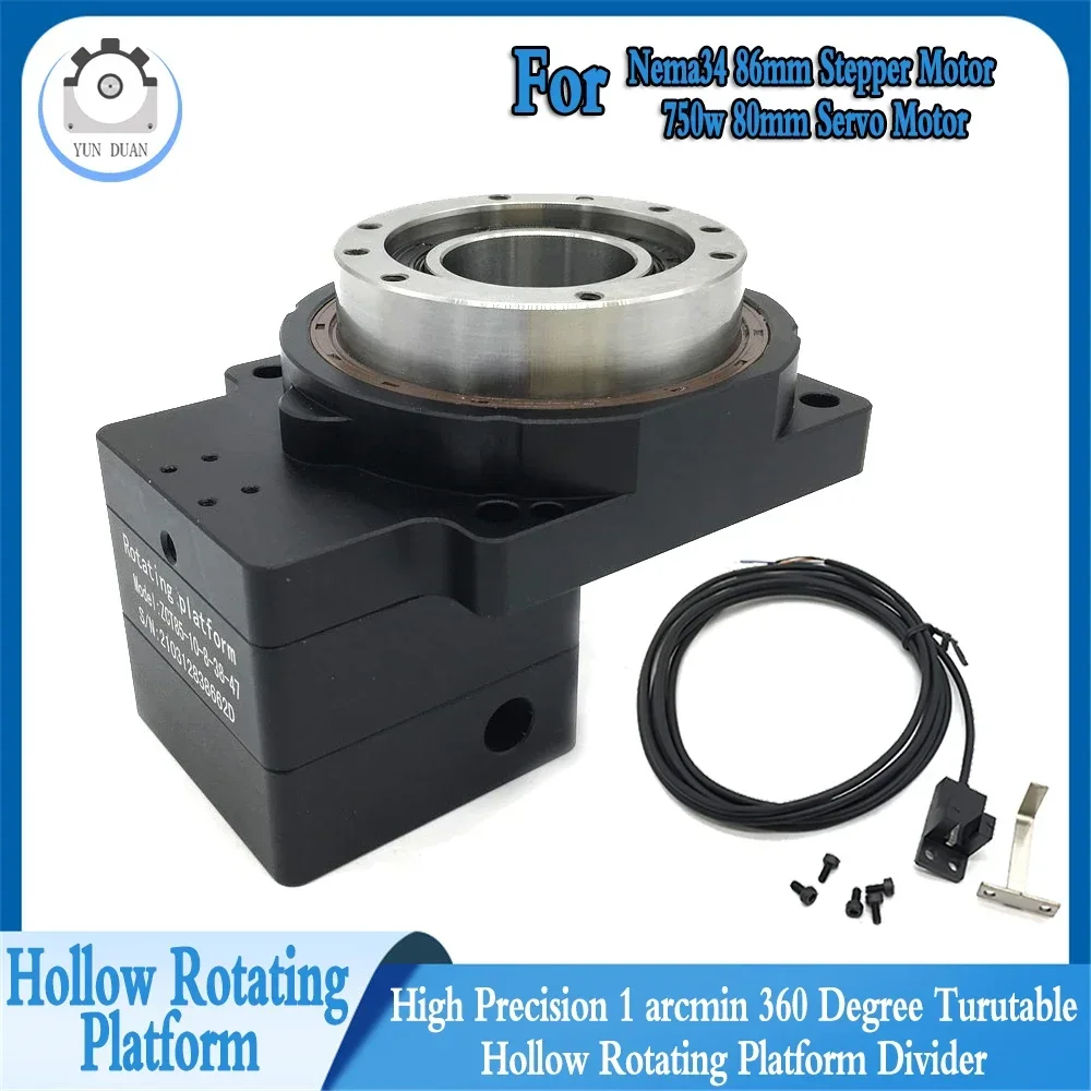 High-Precision-1-arcmin-360-Degree-Turutable-Hollow-Rotating-Platform ...