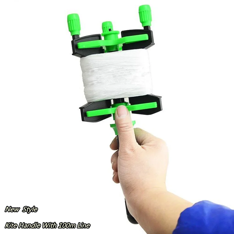 New High Quality Kite Flying Tools Handle/ Wheel With 100m Line - Kites ...