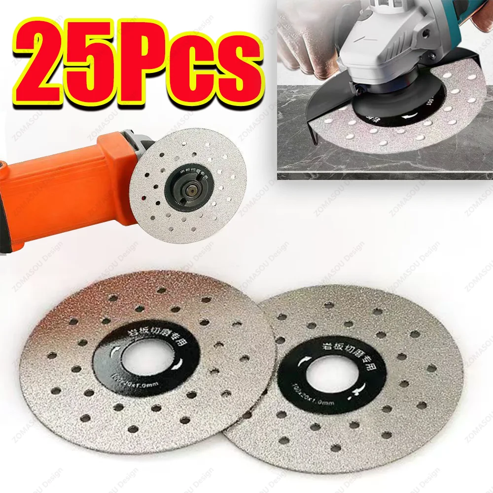 25-1Pcs 100mm Tile Cutting Disc Ultra-Thin Grinding Cut Disc Slabs ...