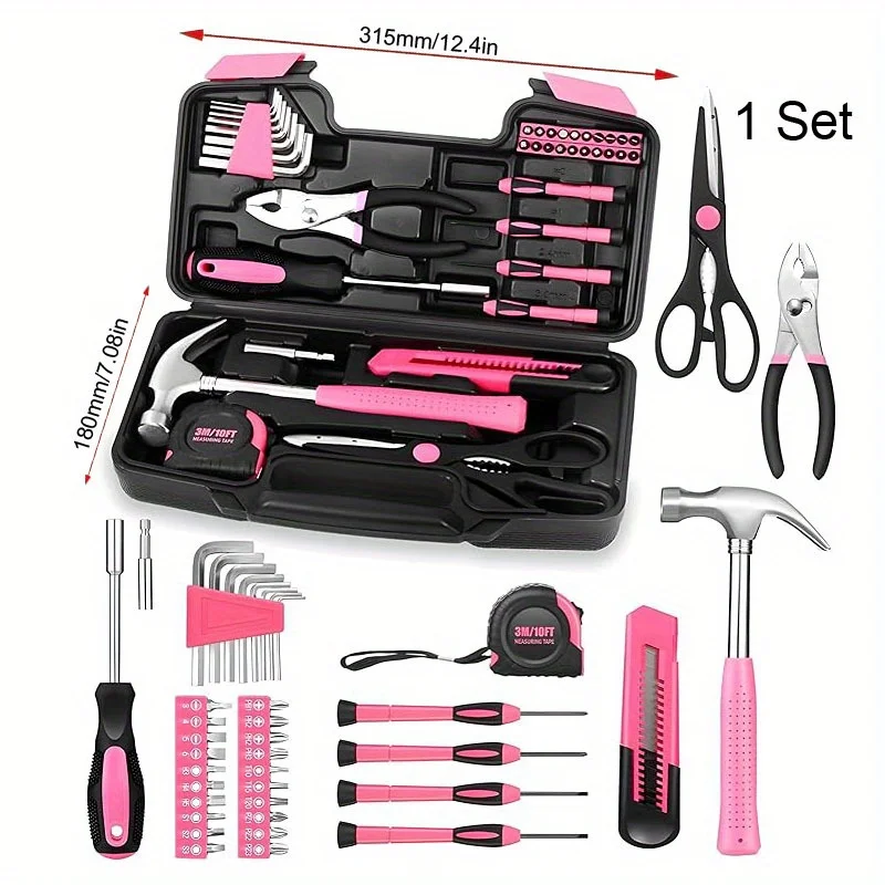 Office-College-Dormitory-39-Piece-General-Household-Tool-Set-Toolbox ...