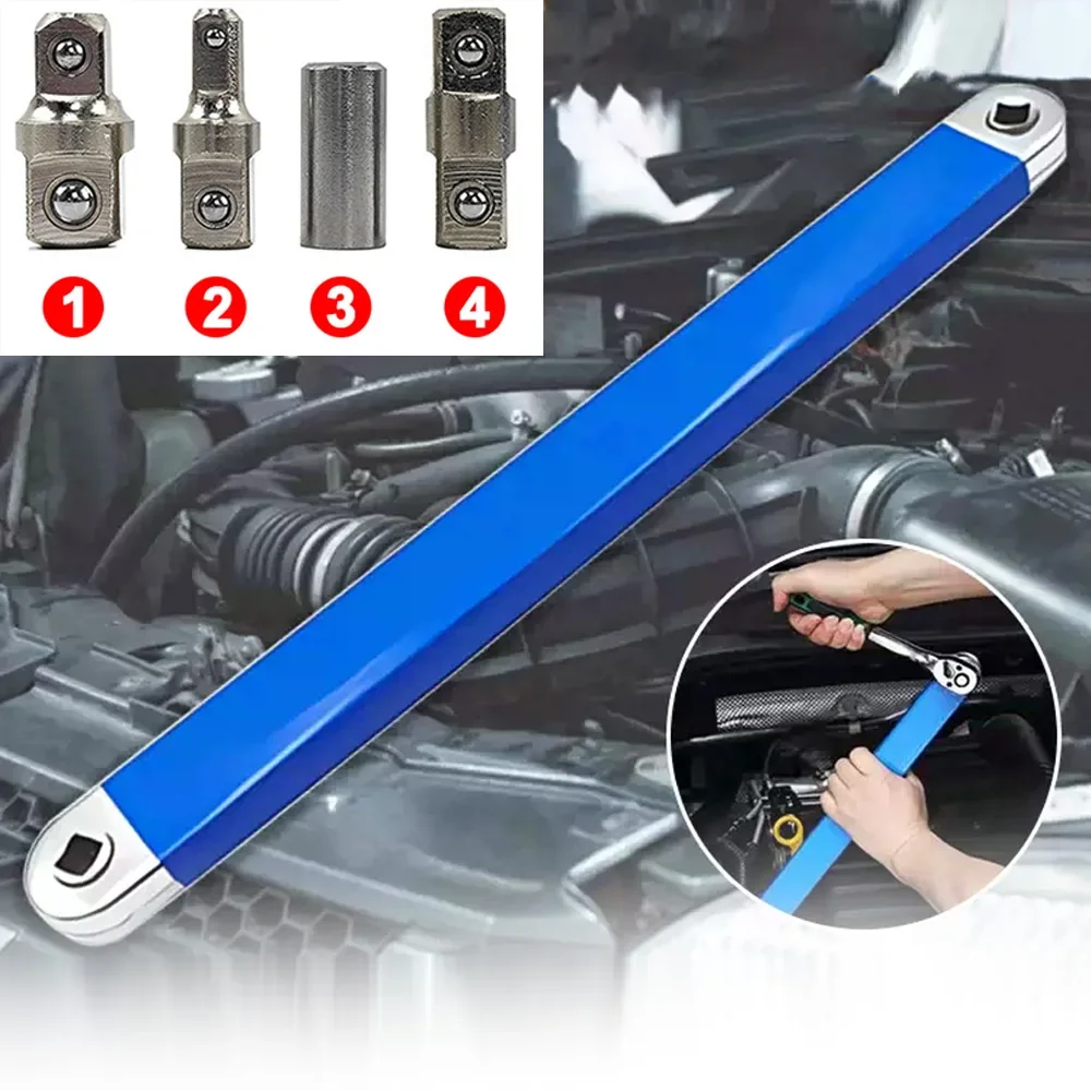 Multifunctional-Offset-Extension-Wrench-Tools-Tight-Wrench-Square-Drive ...