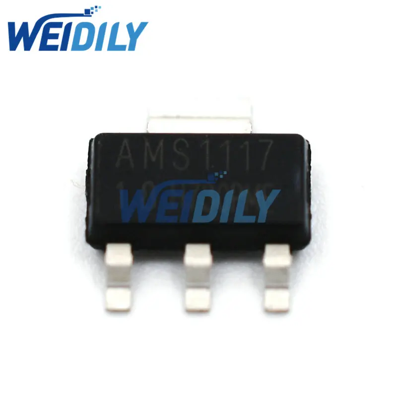 10PCS AMS1117 Series AMS1117 3.3V AMS1117 ADJ AMS1117 1.8V AMS1117 1.2V ...