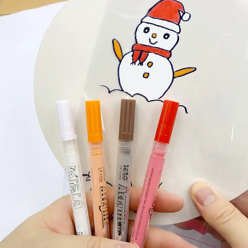 Acrylic Marker Pen for Art Students Special Waterproof Non-fading ...