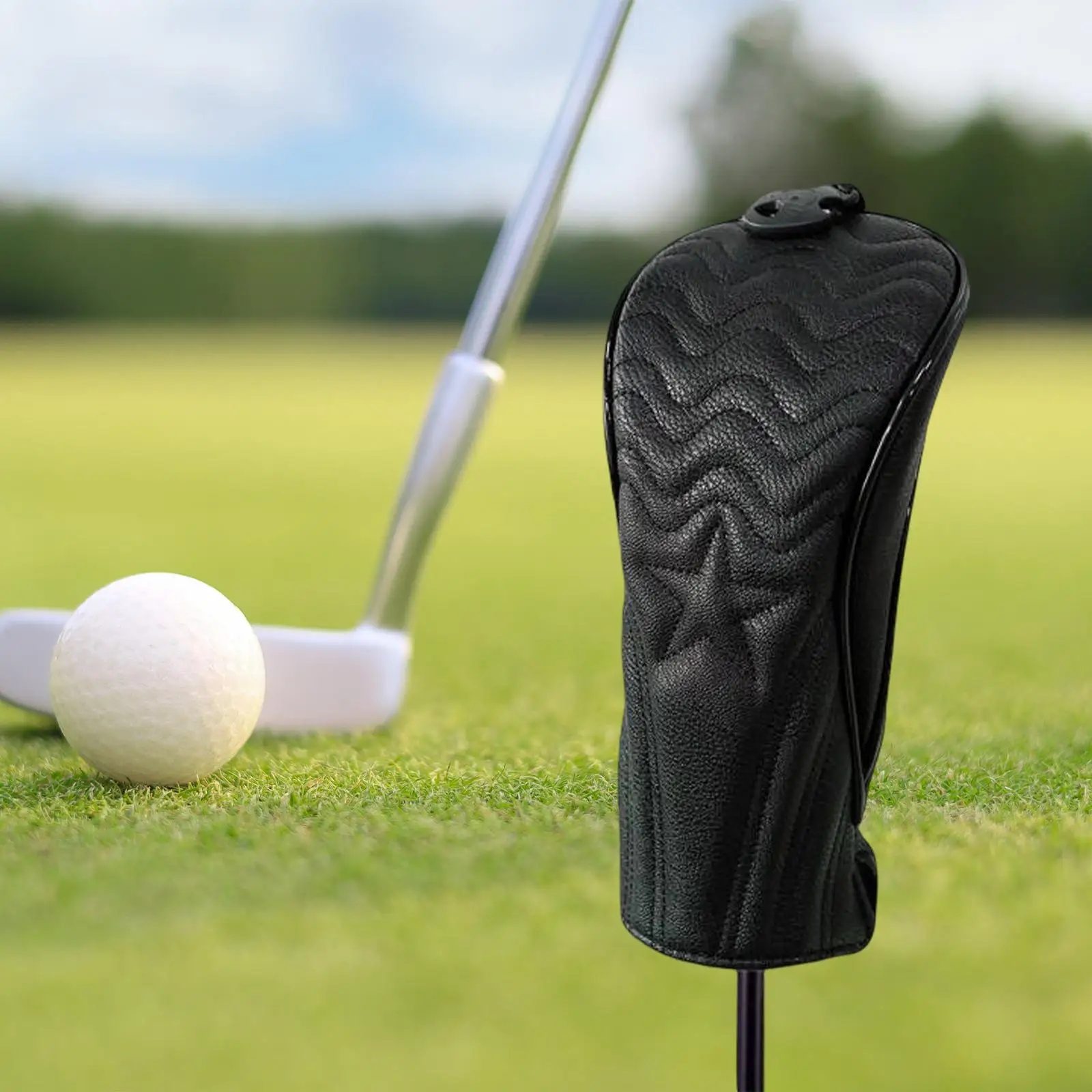 Golf Club Head Cover with Interchangeable Number Tag for 2 3 4 5 7 x ...