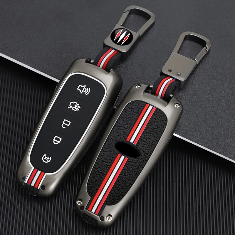 Zinc-Alloy-Car-Key-Case-Cover-for-Ford-Edge-Explorer-Escape-Focus ...