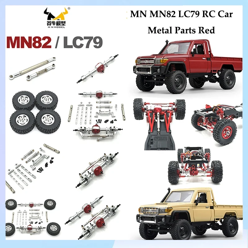 Metal-Silver-Upgrade-Front-and-Rear-Assemblies-Kit-for-MN-Model-1-12 ...