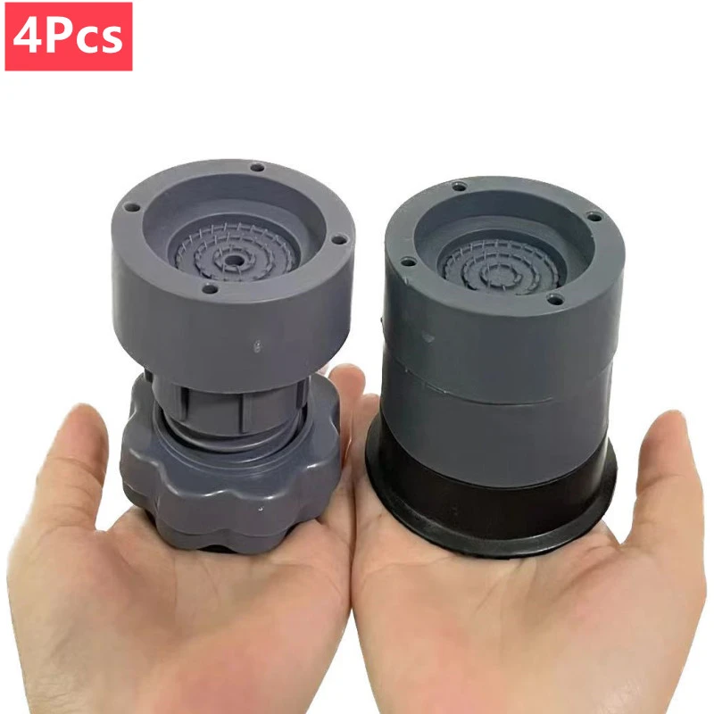 4Pcs Washing Machine Foot Pads Adjustable Height Anti Vibration Feet ...