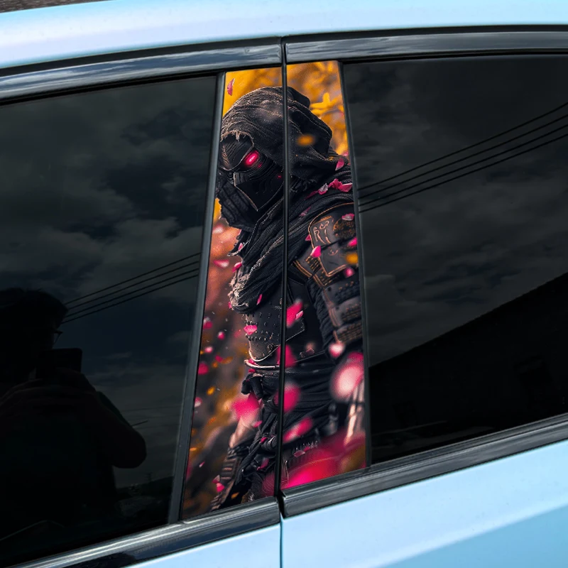 1pc-2pcs-JDM-Style-Car-Stickers-Car-B-pillar-Vinyl-Decals-Waterproof ...