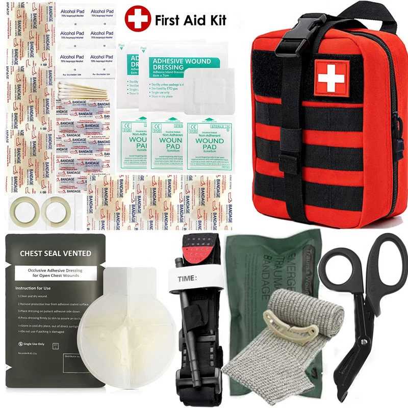 Ifak-kit-de-trauma-de-emerg-ncia-com-selo-no-peito-torniquete-de-alum ...