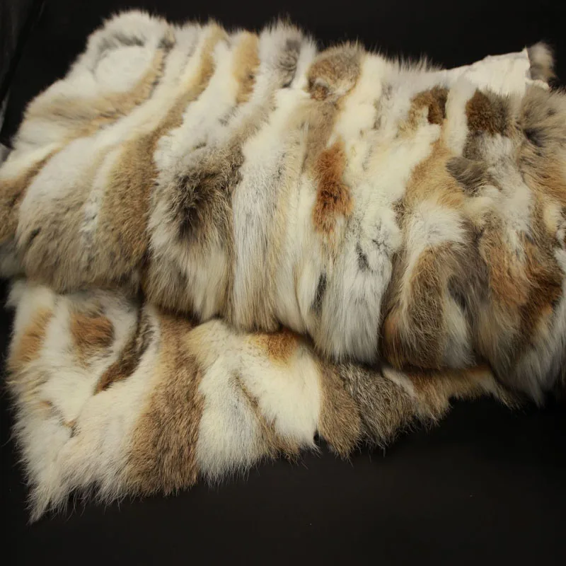Natural-Rabbit-Fur-Patchwork-Skin-Crafts-Sewing-Fabric-for-Apparel ...