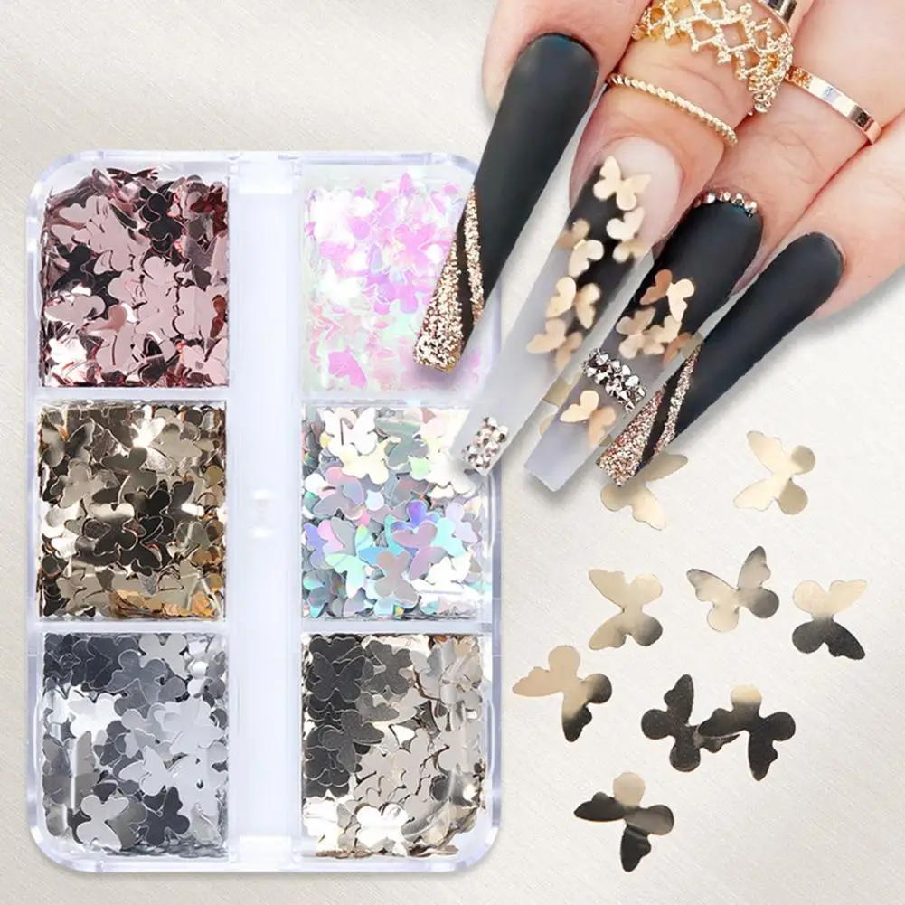 1-Box-Nail-Flake-Bright-Reflective-High-Saturation-Foils-Luxury-Nail ...