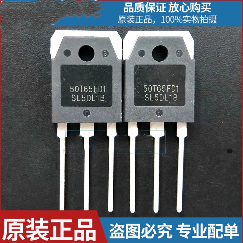 ¡5 uds. 20 Uds./lote! SGT50T65FD1PN 50T65FD1 FET IGBT solo 50A 650V TO ...