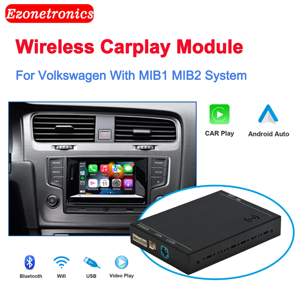 Carplay-Android-Interface-for-VW-Volkswagen-Golf-Polo-Tiguan-Passat-b8 ...