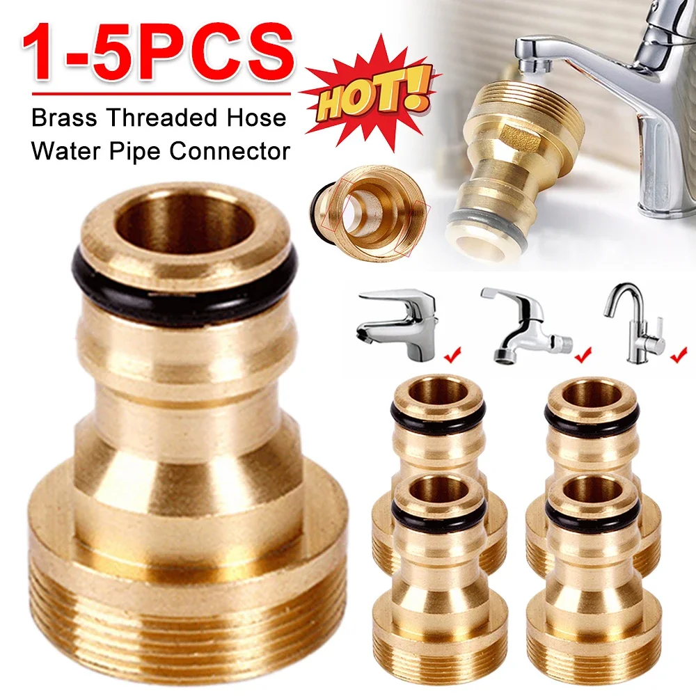 1-5PCS-23mm-Brass-Thread-Quick-Connector-Garden-Balcony-Watering-Drip ...