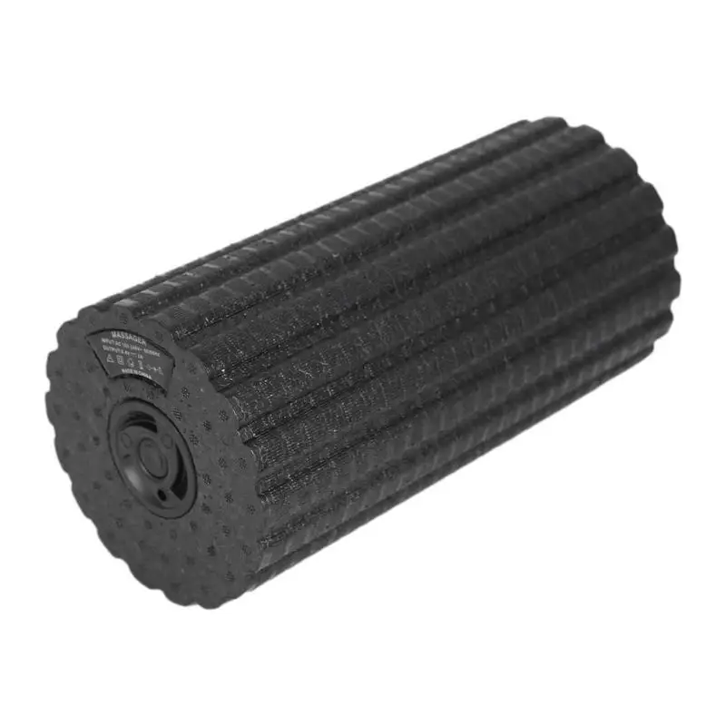 Electric-Foam-Roller-Rechargeable-4-Gears-Vibrating-Foam-Massage-Roller ...