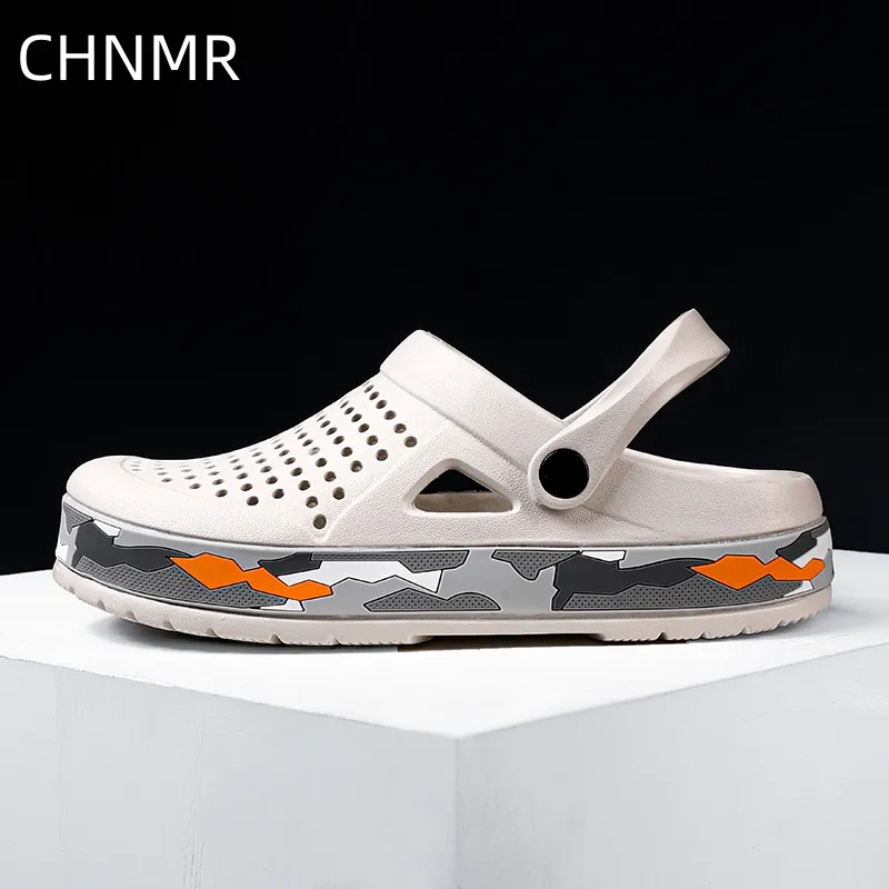 Moda Chinelos para Homem Na Moda Ao Ar Livre Praia Casual Banheiro ...