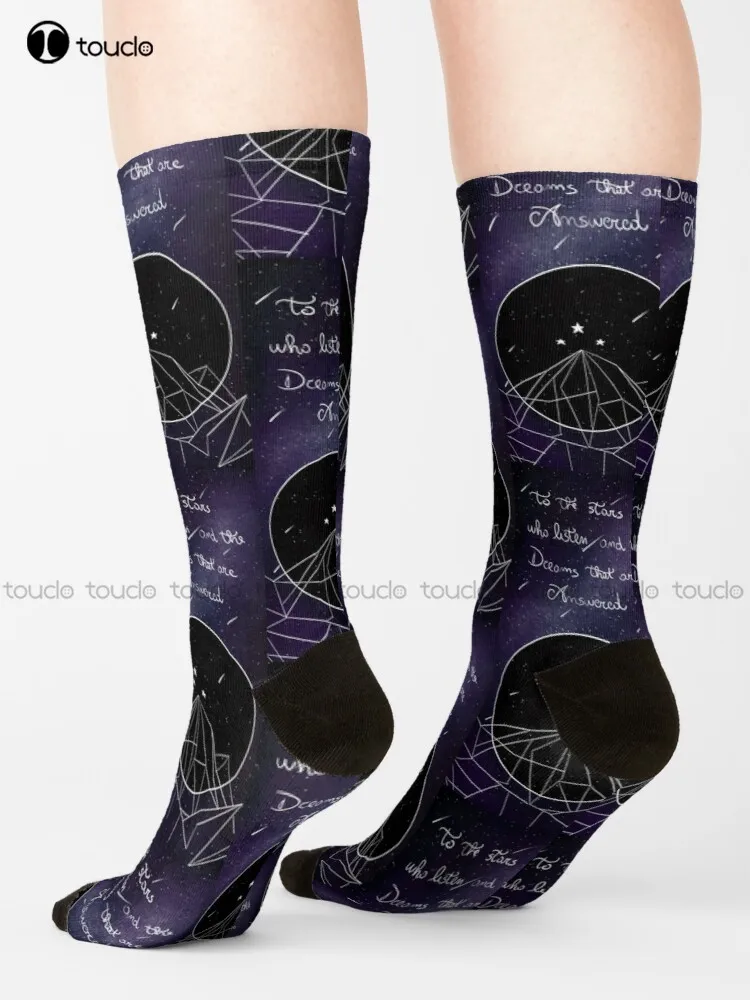 Acotar Prints | Running Socks | Acotar. - Socks Unisex 360° Print High ...