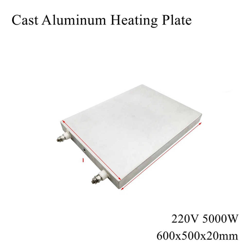 600*500mm Cast Aluminum Heating Plate High Temperature Flat Electric ...