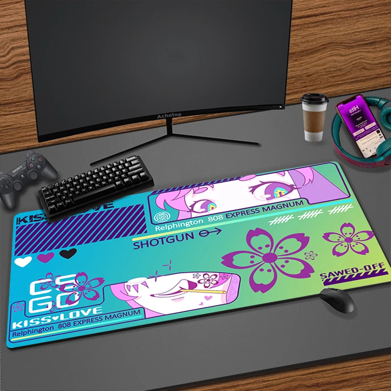 Kiss-Love-CS-GO-Large-Gaming-Mouse-Pad-Computer-Gamer-Anti-slip ...