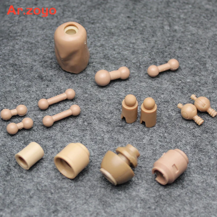 1/6 Scale Action Figure Neck/Foot Connector Head Sculpt Inner Adapter ...