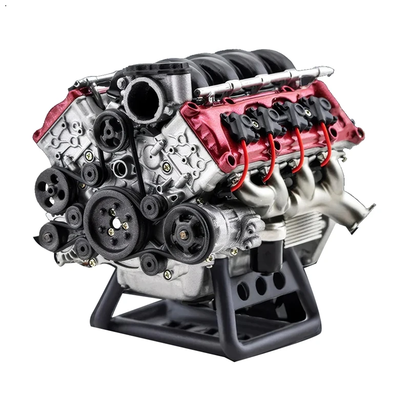 MAD-V8-Engine-Internal-Combustion-Model-Assembly-Kit-RC-Full-Simulation ...