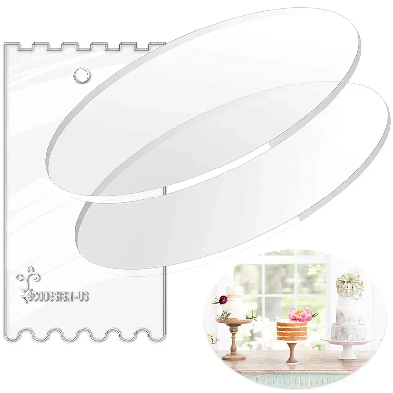 4-6-8-10Inch-Acrylic-Cake-Disc-Round-Board-Happy-Birthday-Cakes ...