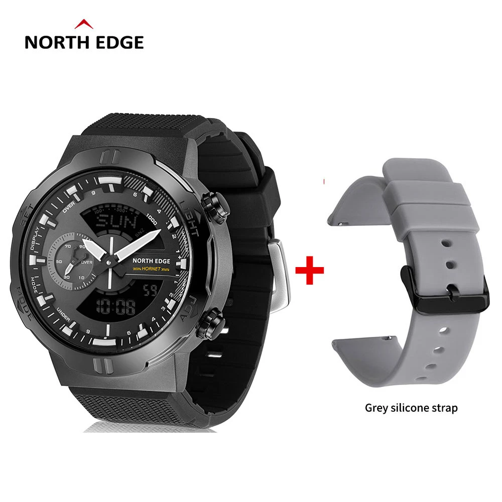 NORTH EDGE HORNET Smart Watch Men's Digital Running Military Sports ...