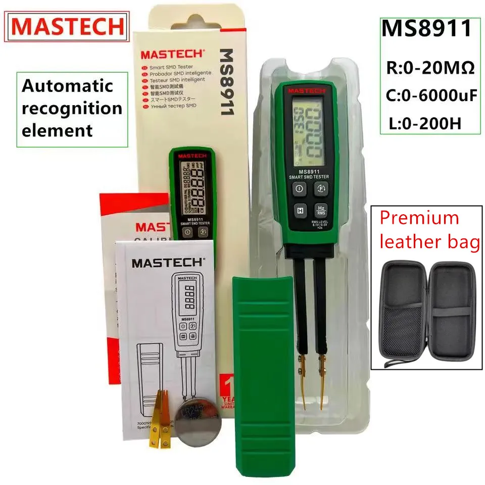 Original-MASTECH-MS8910-MS8911-High-Quality-Smart-SMD-RC-Resistance-Multi-Meter-Digital-SMD ...