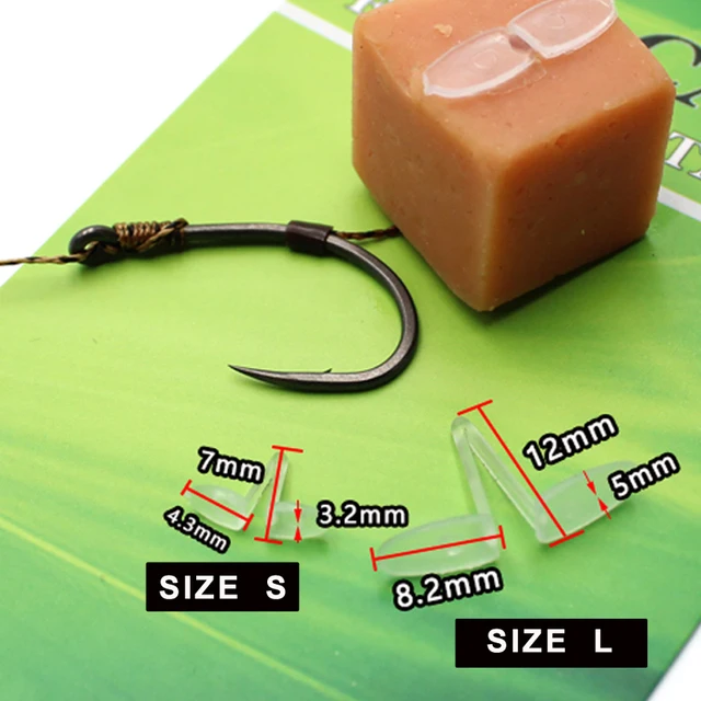 Quick Stop Bait Stops 56 Clear Large Quick Stops / Bait Stops For Carp ...