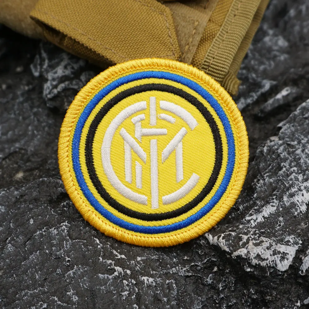 Football Club Inter Milan Logo Embroidered Patch with merrow border ...