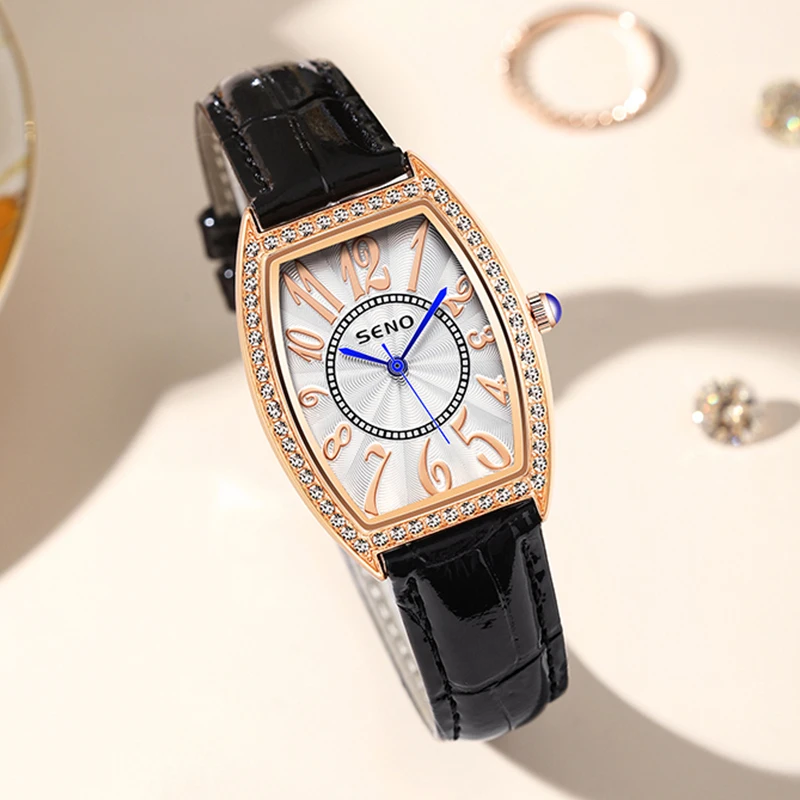 Seno-Top-Brands-Quartz-Female-Wristwatch-Waterproof-Leather-Bracelet ...