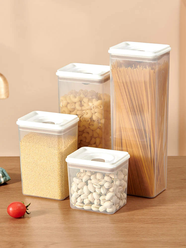 WORTHBUY Sealed Food Storage Box Cereal Candy Dried Jars Kitchen ...