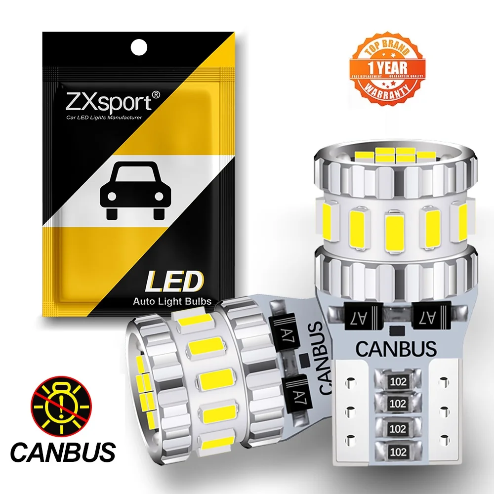 2x-Car-Parking-Light-Bulb-Canbus-T10-W5W-LED-For-VW-Jetta-Polo-Passat ...