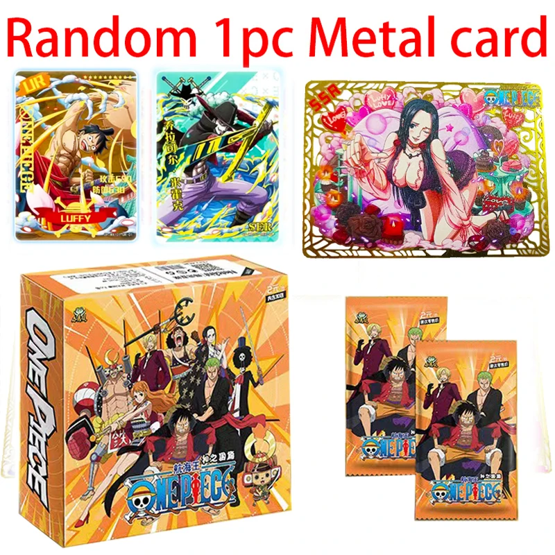 One-Piecees-Booster-Cards-Box-TCG-Anime-Luffy-Nami-Chopper-Japanese ...