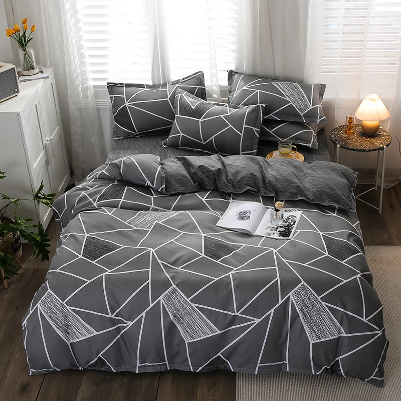 Nordic-Style-Bedding-Set-Duvet-Cover-Pillowcase-3pcs200x200-220x240 ...
