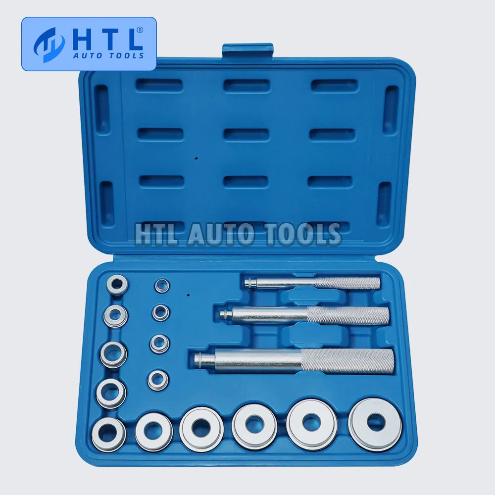 17 Pcs Wheel Bearing Race Seal Bush Driver Master Tool Set Aluminum ...