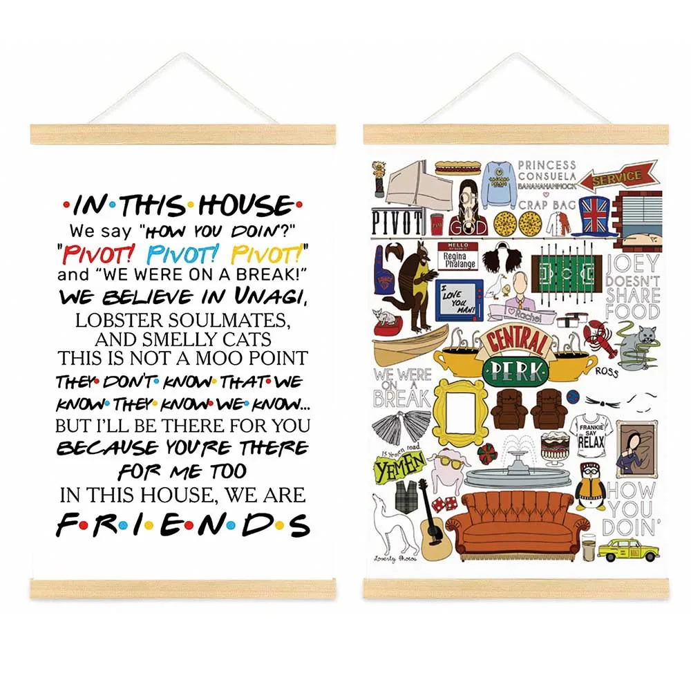 Friends Infographic Poster
