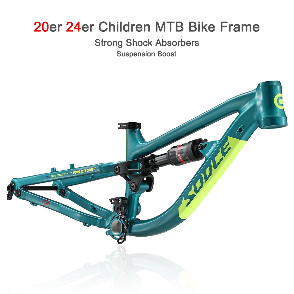 SODCE-20er-24er-Bicycle-Frame-Full-Suspension-Boost-Frame-for-Child ...