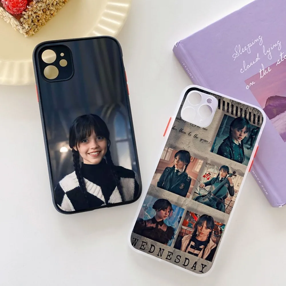 W-Wednesday-Addams-Family-Tv-show-Phone-Case-for-iPhone-14-11-12-13 ...