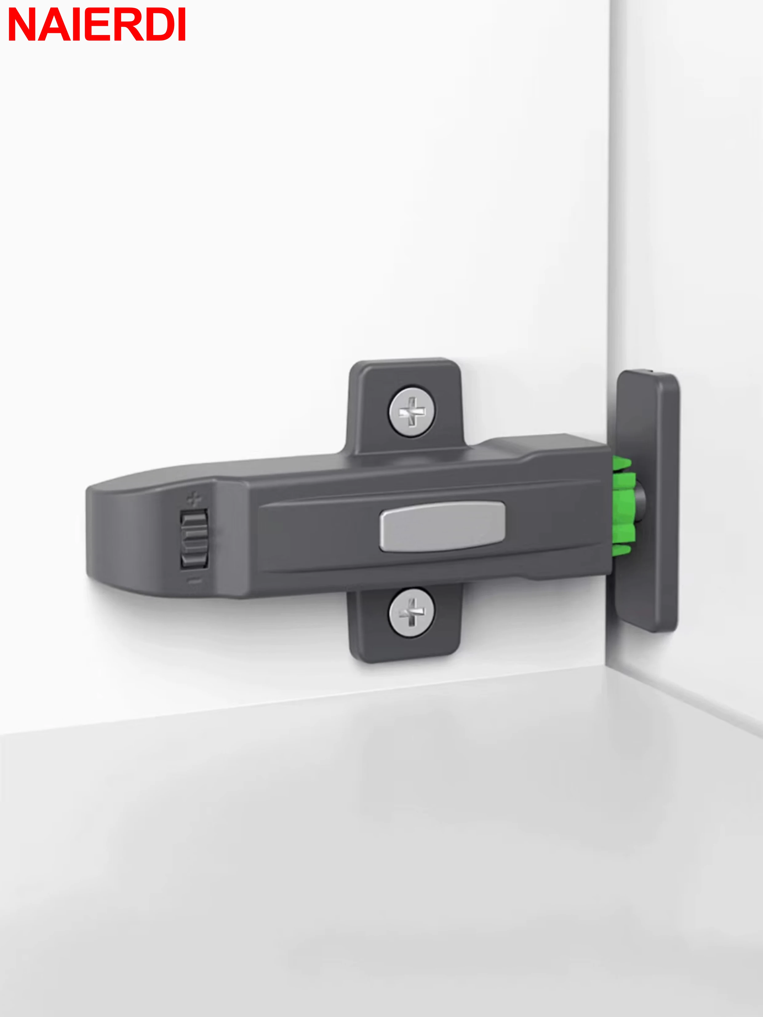 NAIERDI-5-Pack-Rebound-Self-Locking-Device-Push-to-Open-Cabinet-Catches ...