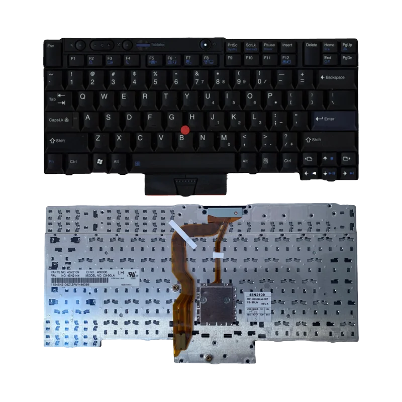 US English Keyboard for Lenovo Thinkpad T400s T410 T420 S T510 T520 ...