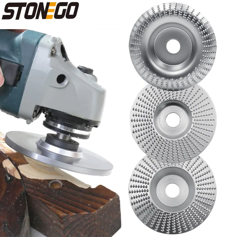 STONEGO Wood Grinding Wheel Angle Grinder Disc Wood Carving Sanding ...
