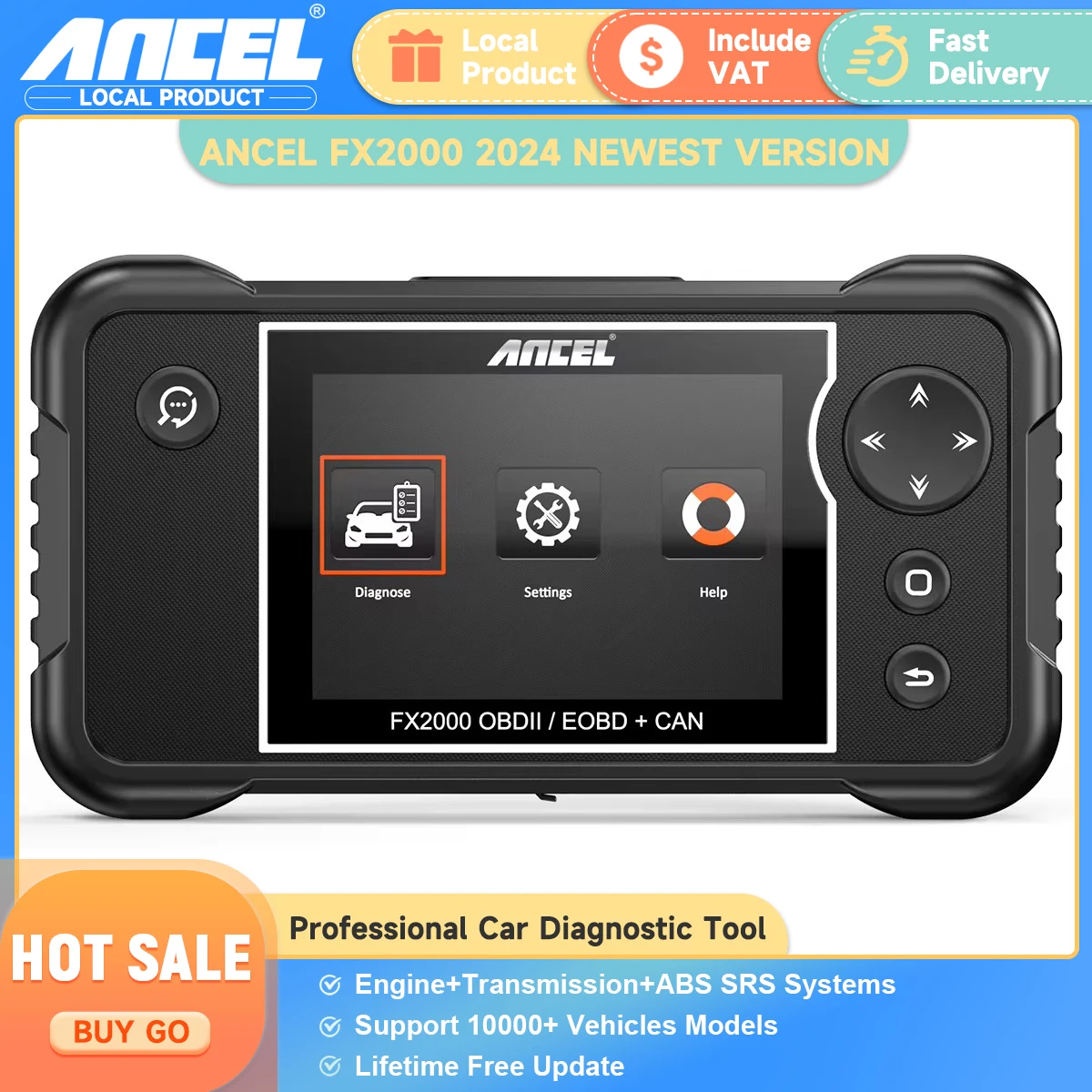 ANCEL-FX2000-Diagnostic-Scanner-4-System-Auto-ABS-SRS-Engine-Transmission-Scan-Tool-Professional ...