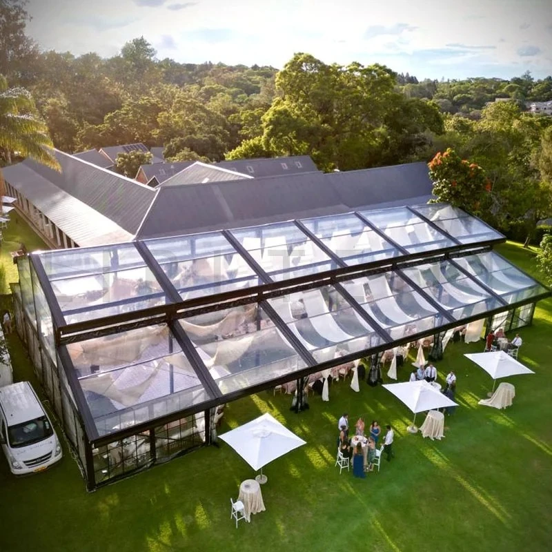 Large Clear Wedding Marquee Party Glass Wall Event Commercial Orangery ...